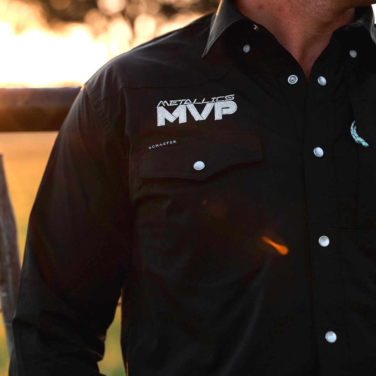 MVP Schaefer RangeTek Performance Fabric work shirt - Metallics MVP